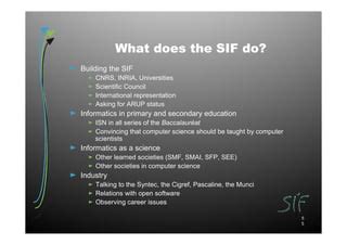 FOSSa2012 Sif Presentation PPT
