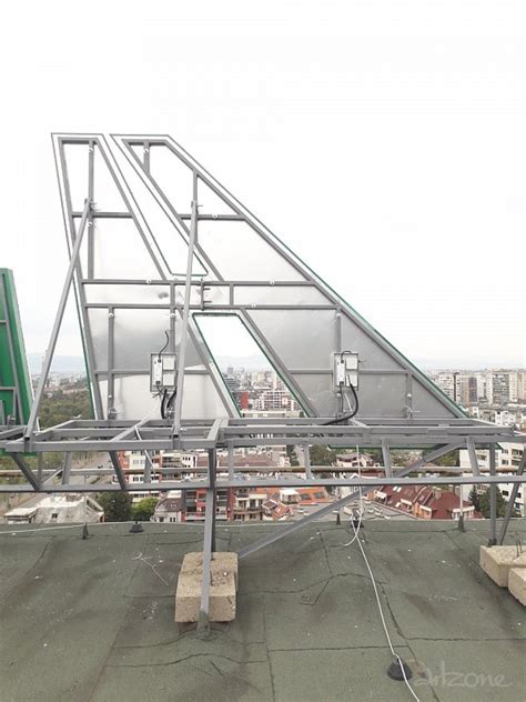 Светещо лого Рекламна агенция Артзона Рекламни табели And Светещи букви