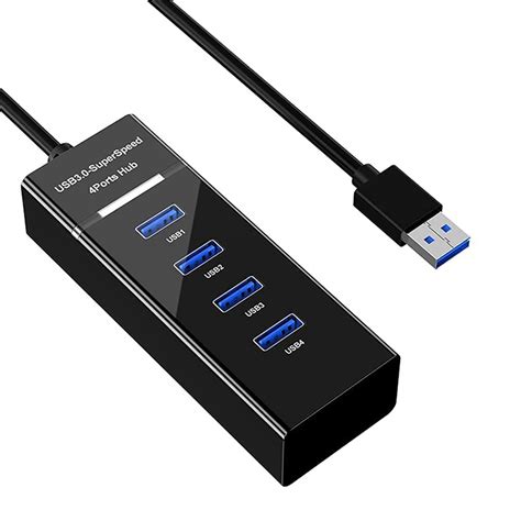 Usb 4 Port Adapter 4 In 1 USB Hub 3 0 USB Data Hub High Speed Splitter