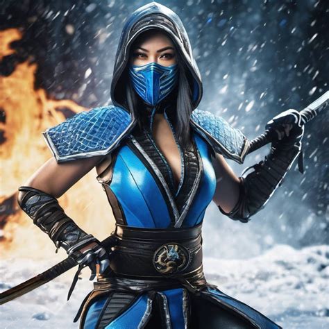 Female Sub Zero From Mortal Kombat By Caseycolton On Deviantart