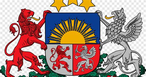 라트비아의 국장 발트해 지역 라트비아 대사관 런던 발츠 페데리코 루소 시대 다른 사람 심벌 마크 Png Pngegg