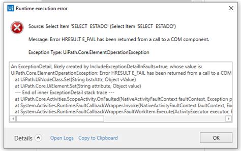 Problems Select Item Help Uipath Community Forum