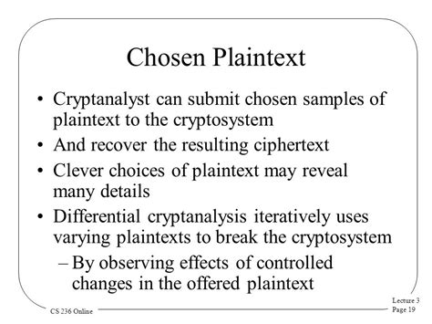 lecture 3 page 1 cs 236 online introduction to cryptography cs 236 on line ms program networks