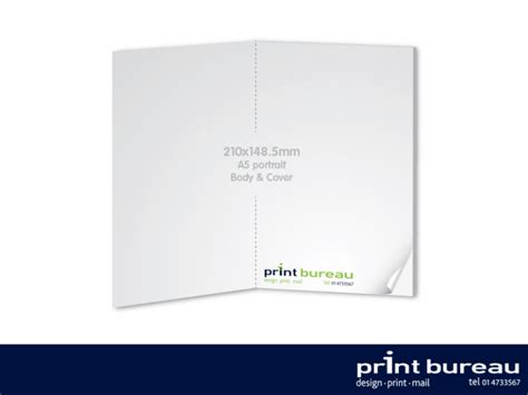 4 Page A5 Booklet Printing 210148 5mm And Cover Print Bureau Design And Mailing