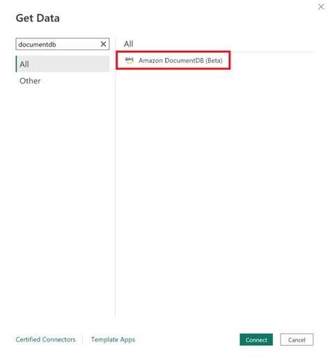 Connect To Amazon Documentdb From Microsoft Power Bi Desktop Amazon