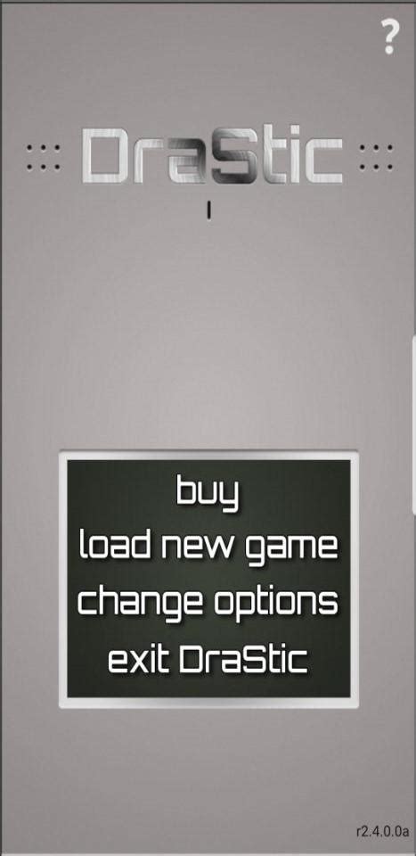 Drastic Ds Emulator Apk Download For Android Latest Version