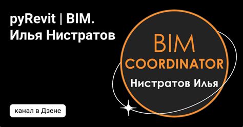 Pyrevit Bim Илья Нистратов Дзен