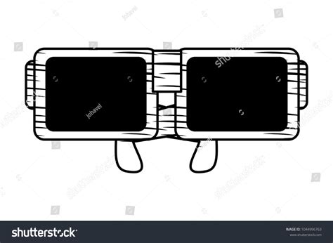 Nerd Glasses Icon Stock Vector Royalty Free 1044996763 Shutterstock