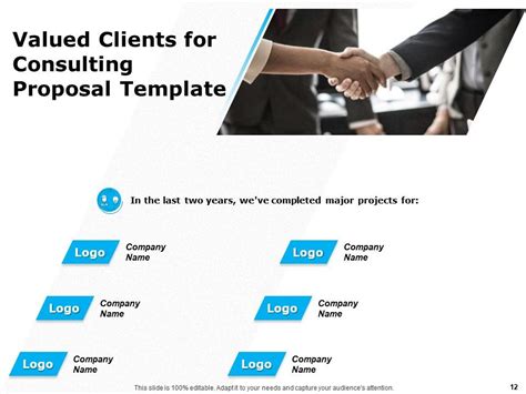 Consulting Proposal Template Powerpoint Presentation Slides Presentation Graphics