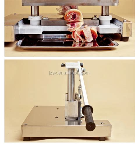 도매 가격 수동 닭 뼈 갈비뼈생선고기양토끼 절단기핸드 프레스 돼지 발 단두대 톱질 기계