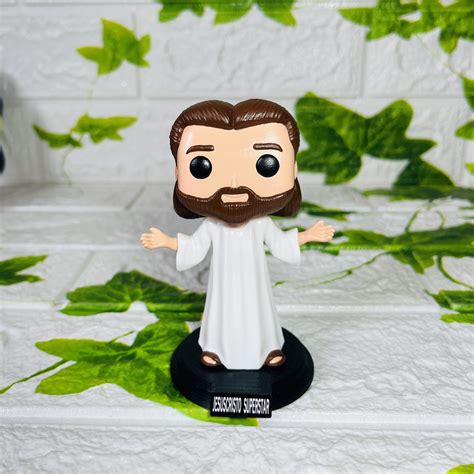 ️ Jesus Funko・archivo Stl Para Impresión 3d・cults