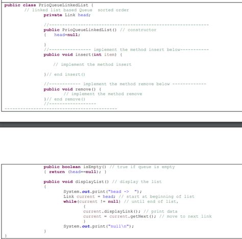 Solved 1write A Method Insert In The