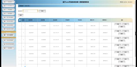 附源码 基于flask框架开发的高校第二课堂管理系统 Pythonmysql论文第二课堂源代码 Csdn博客