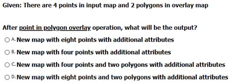 Solved Given There Are 4 Points In Input Map And 2 Polygons