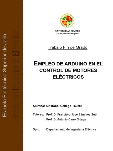 control motores arduino pdf arduino señal analoga