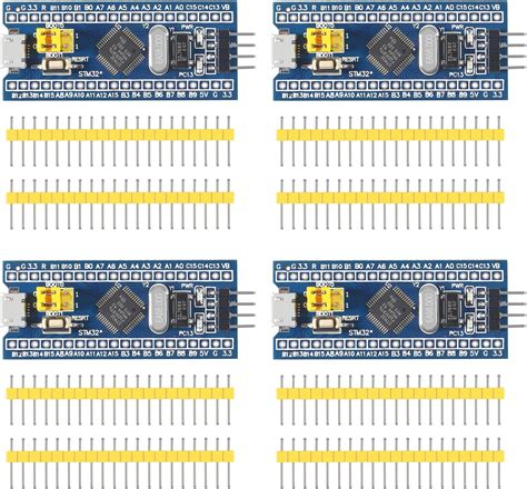 Aceirmc 4pcs Stm32f103c8t6 Arm Stm32 Minimum System