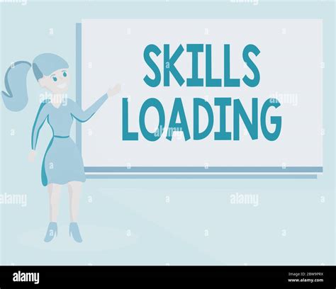 Word Writing Text Skills Loading Business Photo Showcasing Points Out The Degree Of Difficulty