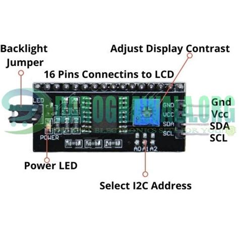 Pcf8574 Iic I2c Serial Interface Adaptor Module I2c Lcd Module For