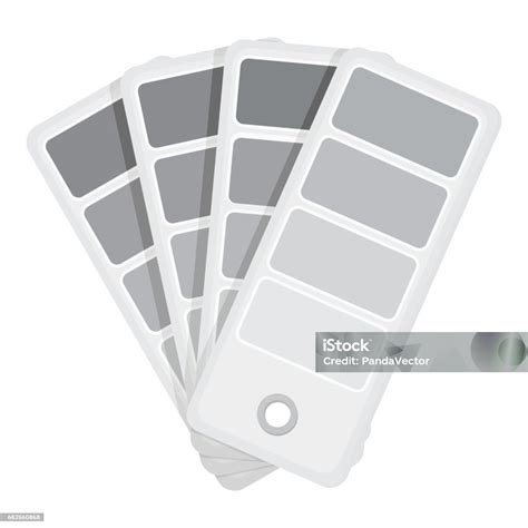 흰색 배경에 고립 된 단색 스타일의 색상 견본 아이콘 타이포 그래피 기호 주식 벡터 일러스트입니다 Cmyk에 대한 스톡 벡터 아트 및 기타 이미지 Istock