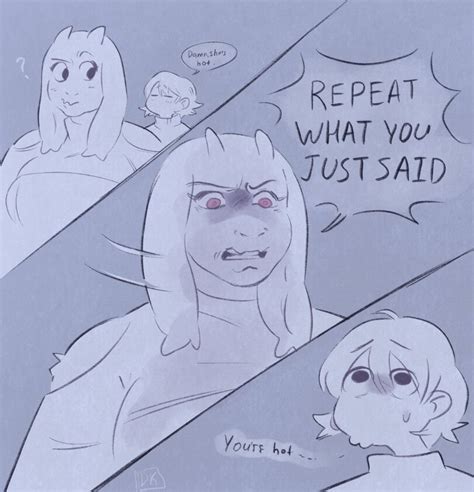 Frisk Toriel Undertale комикс Undertale комиксы Undertale персонажи Darkriallet