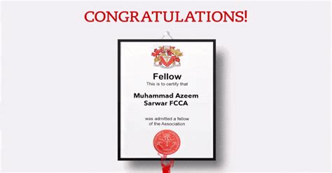 Please Share With Accafellow Muhammad Azeem Sarwar