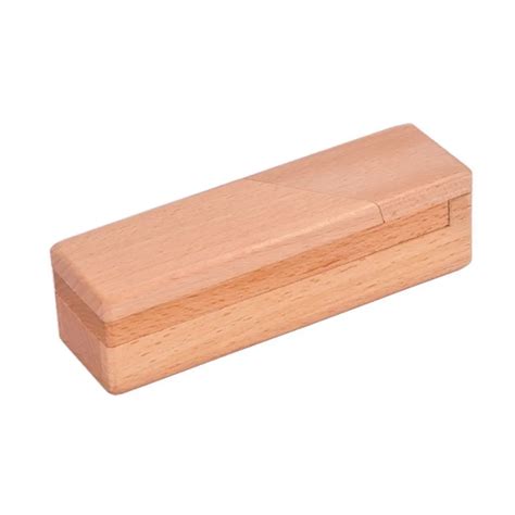 Unlock Wooden Brain Teaser Puzzle Opening Puzzle Box Luban Lock Iq