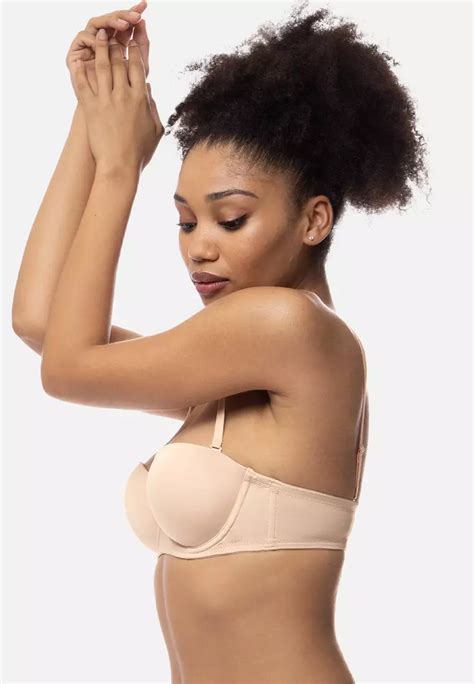 Buy Dorina Michelle Wired Light Padded Strapless Balcony Bra 2025