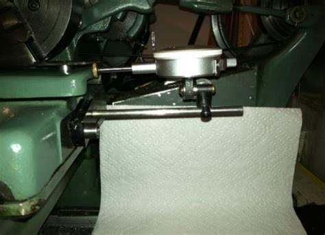 How To Setup A Dial Indicator For The Cross Slide