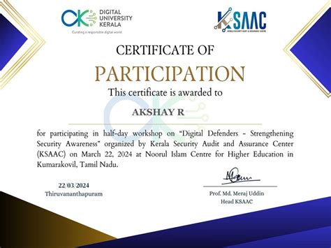 Akshay R On Linkedin I Have Participated One Of The Session From My College Named Digitial…