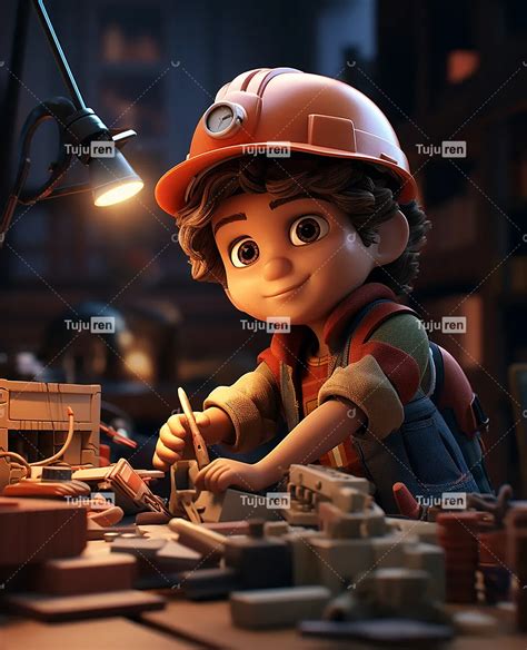 2023安全生产月安全生产卡通人物海报素材模板下载 图巨人