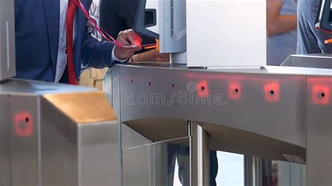 Electronic Entrance Gate Card Access Office Building Security System Technology Equipment Stock