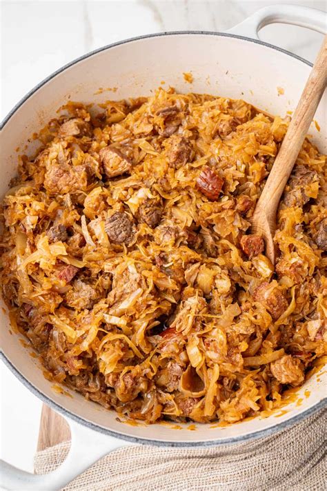 Bigos Polish Hunters Stew Everyday Delicious