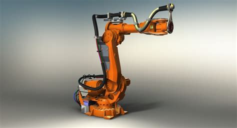 Abb Irb 6640 Robot Autocad 3d Cad Model Grabcad