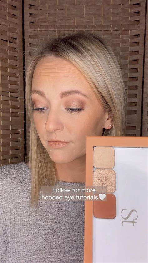 3 Colour Eyeshadow Tutorial For Hooded Eyes Makeup Routine Eye