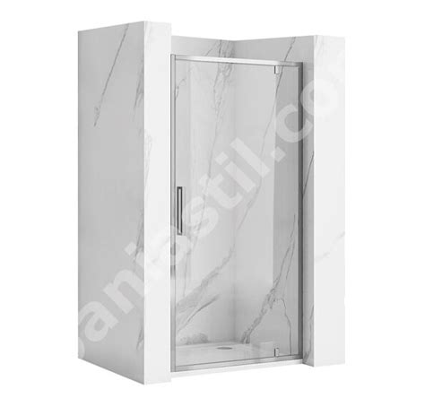Душ кабини параван за баня Rapid Swing Chrome 100см Rea паравани с отваряеми врати Rea
