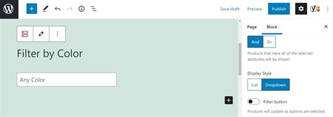 How To Use The Filter Products By Attribute WooCommerce Block