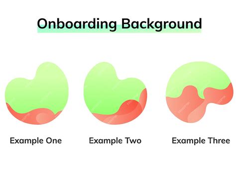 Premium Vector Onboarding Background Graphics Shapes For Mobile App Screens Vector Illustration