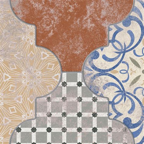 Historic Houseparts Inc Riga Tile Collection Riga Patchwork 21 3