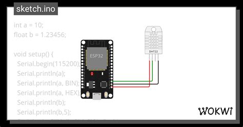 Weather Station Wokwi Esp32 Stm32 Arduino Simulator