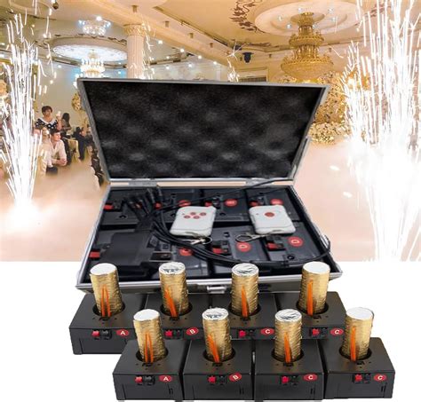 Amazon Co Jp Cold Fireworks Igniter With Remote Control Cold Fireworks Fountain
