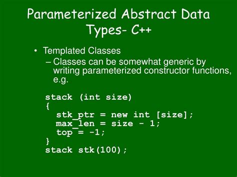 Ppt Abstract Data Types And Object Oriented Paradigm Powerpoint
