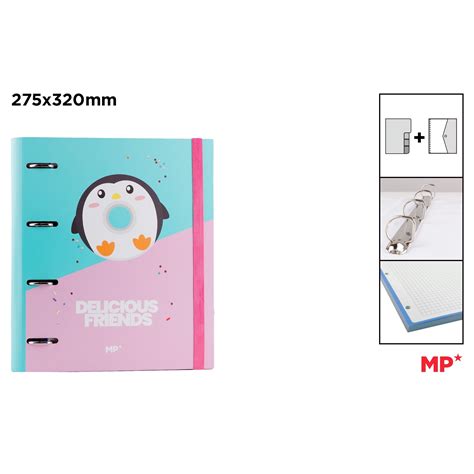 ОДМ Блокнот с 4 мя кольцами и бумагой Поставщик Фабрика Main Paper