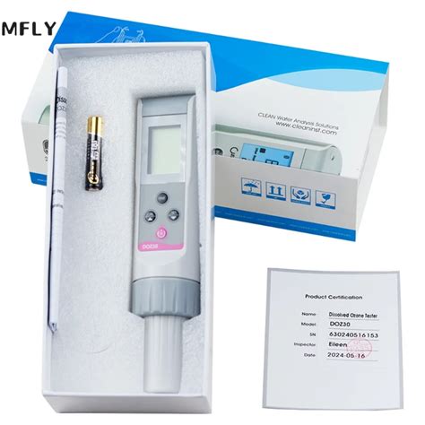 Ozone Sensor Handheld Meter Dissolved Ozone Tester Generator Gas Analyzer For Water In Stock