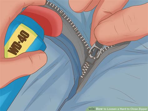 3 Ways To Loosen A Hard To Close Zipper WikiHow