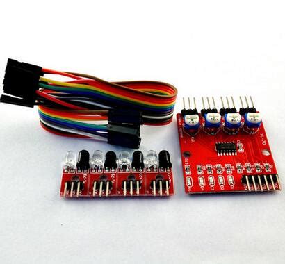 IR Sensor Array 4 Way Electronation Paksitan