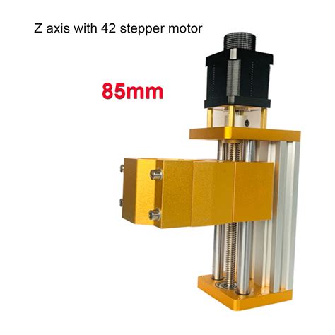 CNC Laser Z Axis Module Aluminum Z Axis Sliding Table Support To Use W W Power Spindles