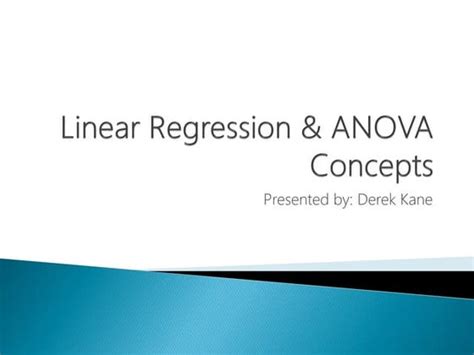 Machine Learning Linear Regression Pptx