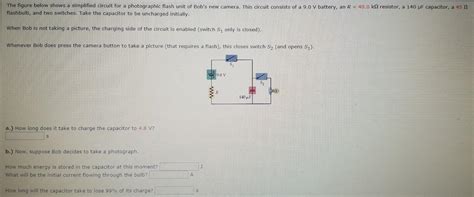Solved The Figure Below Shows A Simplified Circuit For A Chegg