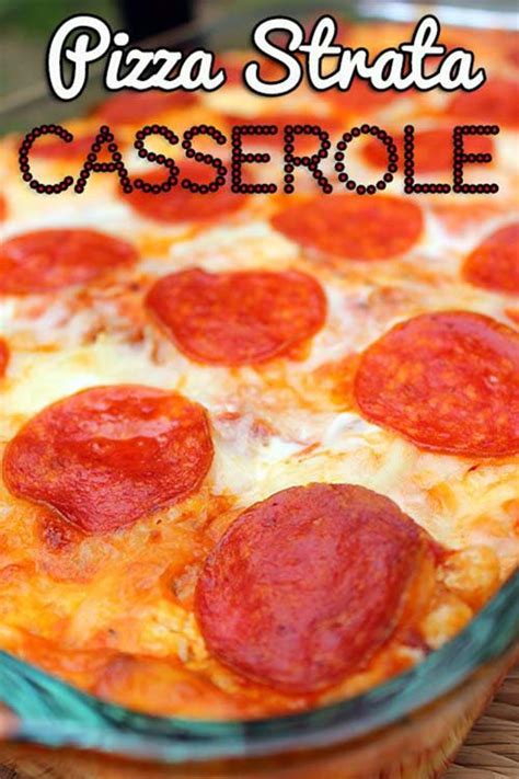Hearty Pizza Casserole Recipe Best Crafts And Recipes