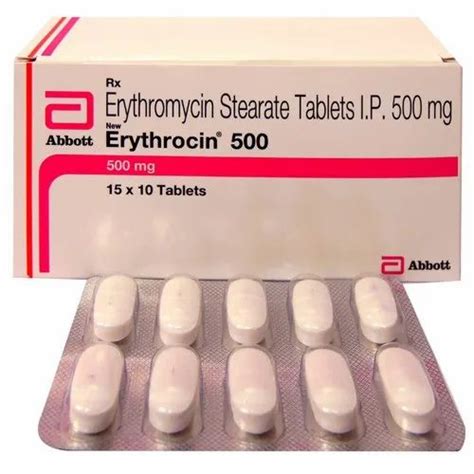 Erythromycin Tablet At Best Price In India